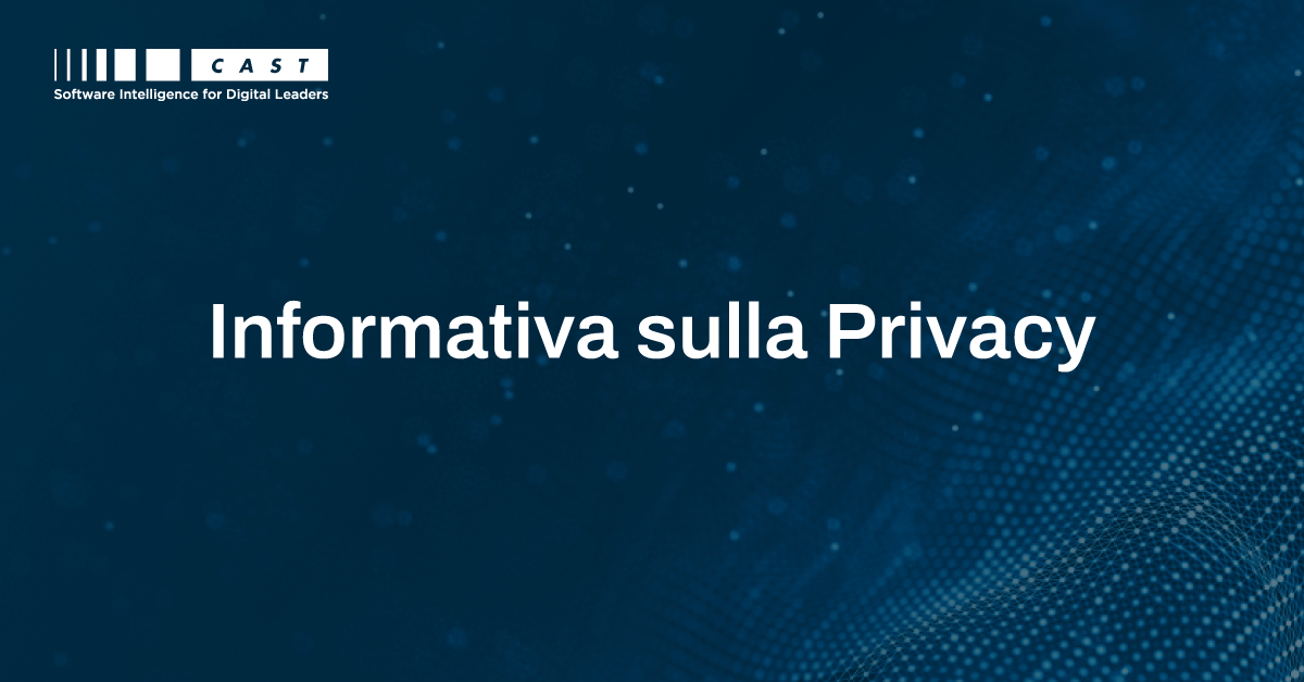 Informativa sulla Privacy